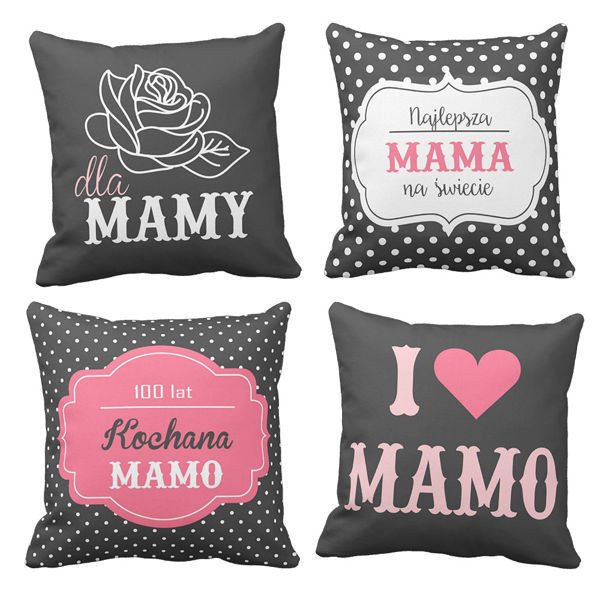 Poduszka Najlepsza MAMA NA ŚWIECIE Dzień Matki pod-6249 | ArtMini.pl