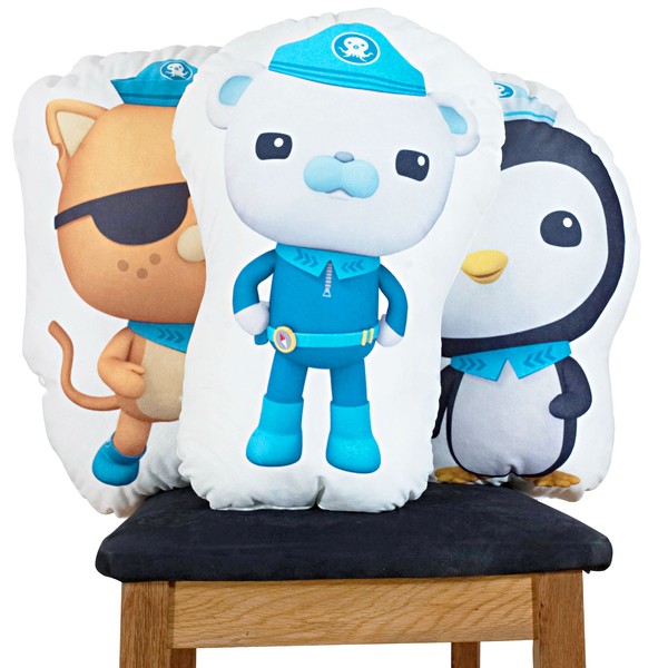 Poduszka maskotka Oktonauci Pinio pingwin bajka | ArtMini.pl